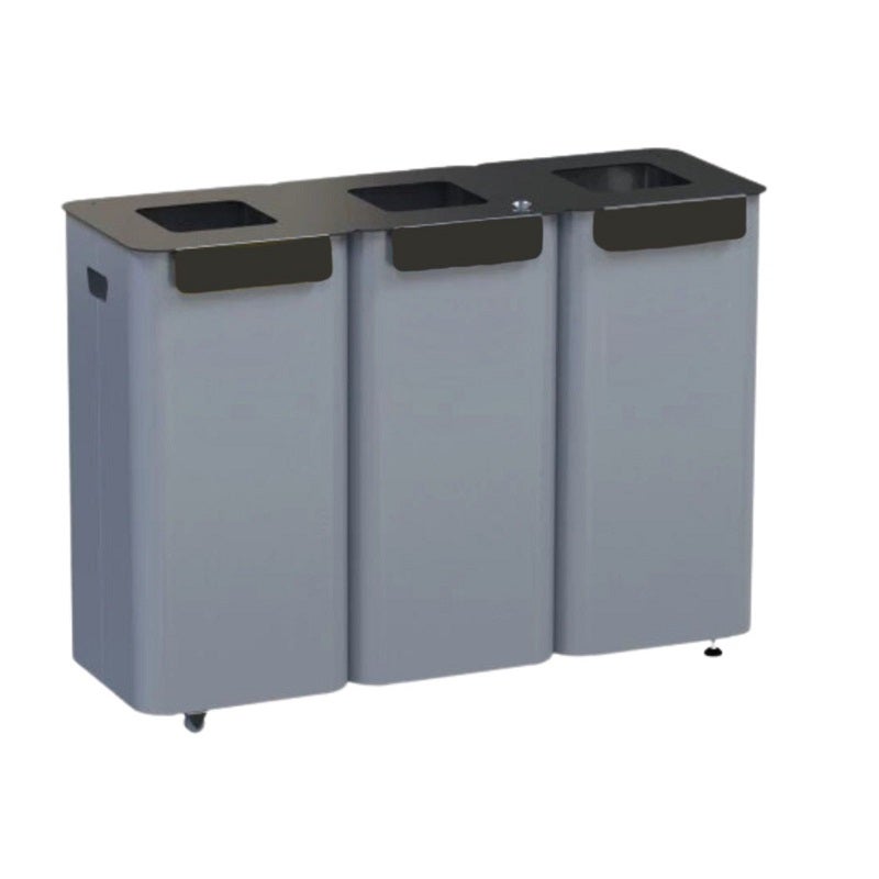 Sorteringskärl Modular Bin Källsortering 3x70l - För avfallshantering
