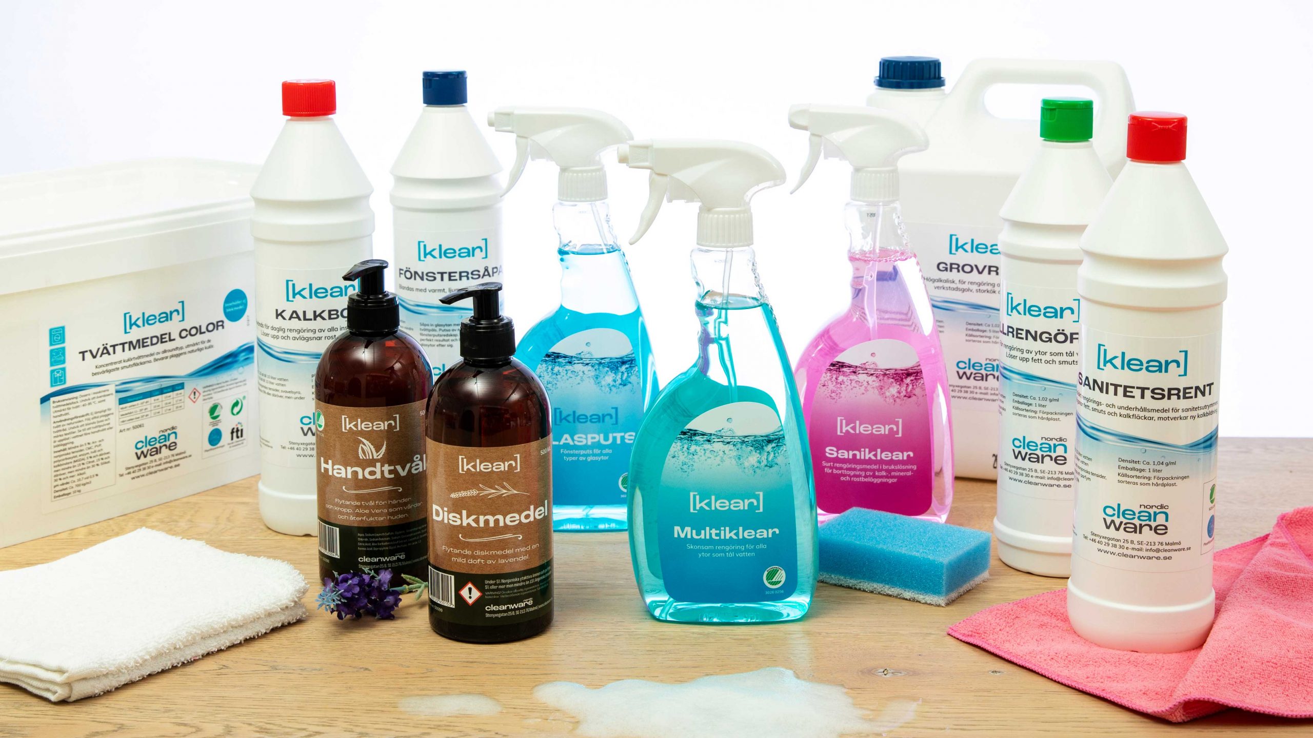Nu lanserar vi vårt egna varumärke! - Nordic Cleanware